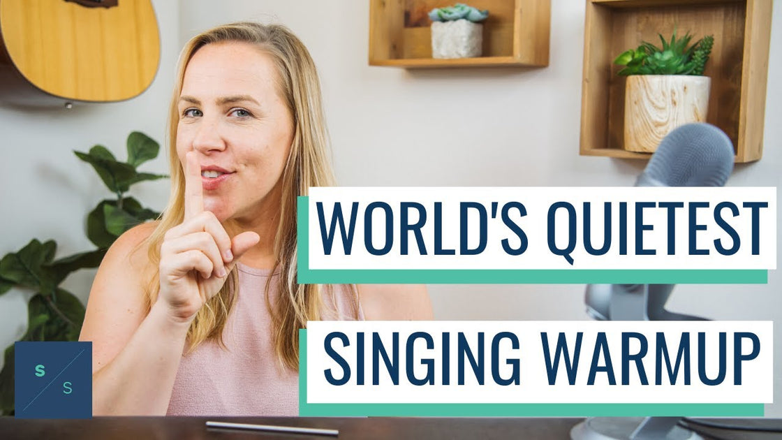 The World’s Quietest Singing Warm Up In 5 Exercises